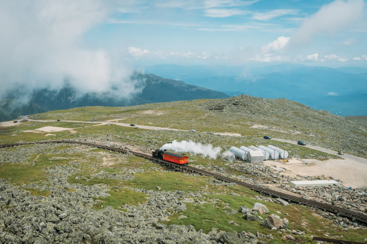 What To Expect Riding the Cog Railway of the Mount Washington in NH