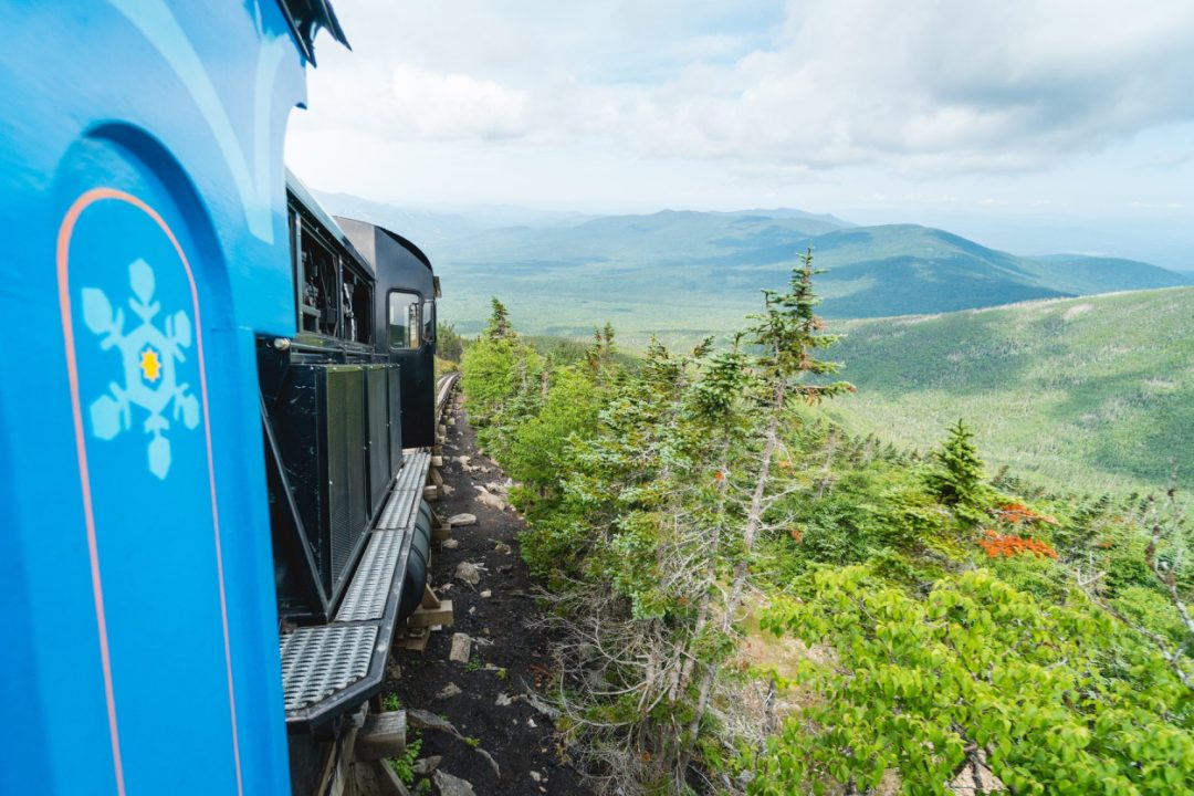 What To Expect Riding the Cog Railway of the Mount Washington in NH