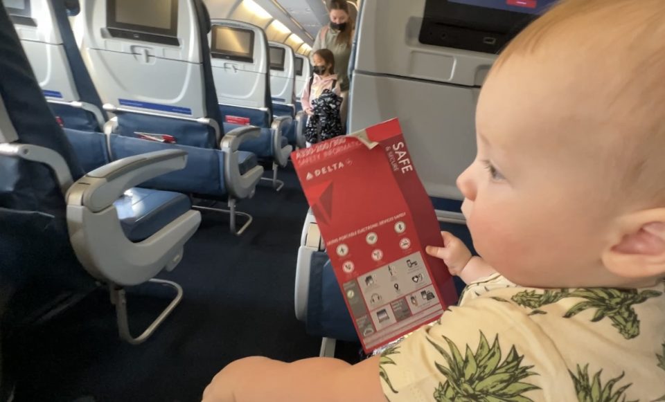 Flying Delta Airlines with a Baby or Toddler
