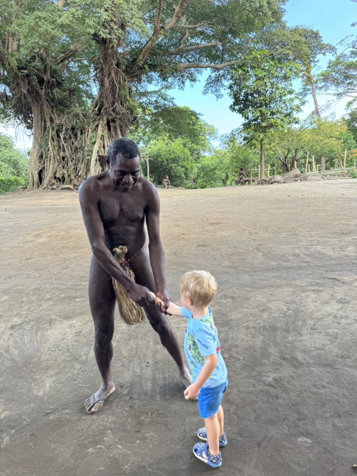 Trip to the Volcano of Tanna Island, Vanuatu with Kids